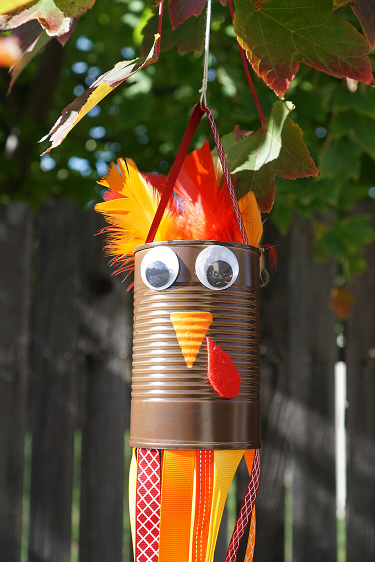 Thanksgiving Kids Craft Turkey Windsocks Happiness Is Homemade