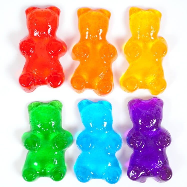 Gummy Bear Shower Jelly Soaps Happiness Is Homemade