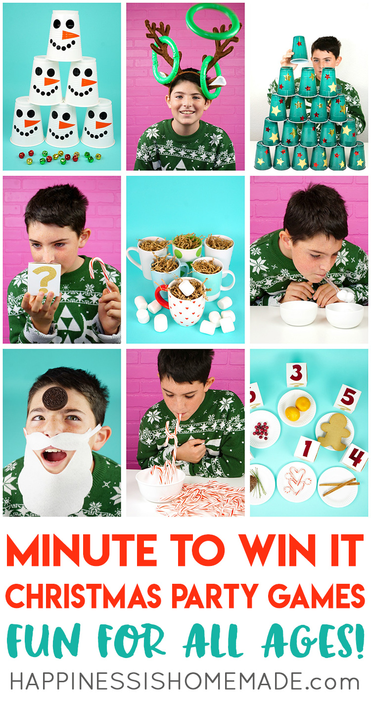 10 Awesome Minute To Win It Party Games Happiness Is Homemade