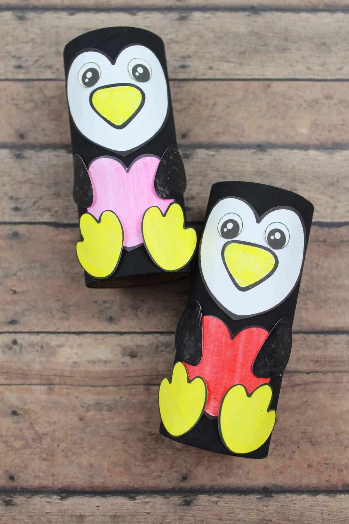 15 Adorable Penguin Crafts For Kids Happiness Is Homemade
